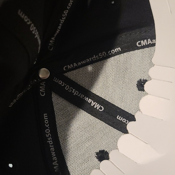 CMA | Accessories | Cma Awards 5th Anniversary Hat With Pick And Red ...